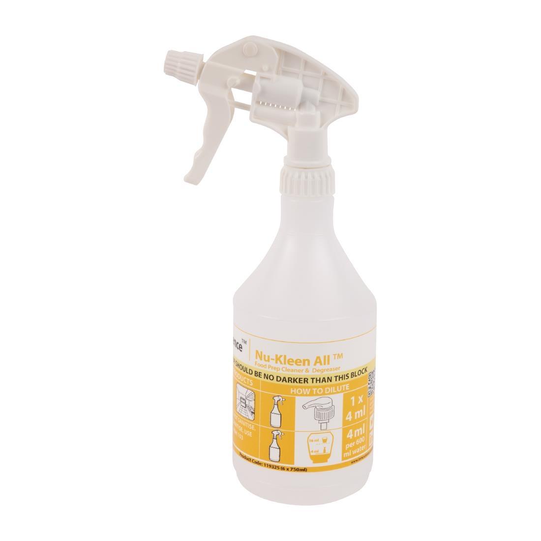 Innuscience Nu-Compact Kleen Degreaser & Odour Destroyer 750ml Empty T ...